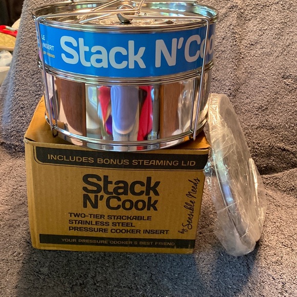 Sensible Needs | Kitchen | New Stack N Stainless Steel Steamer Insert ...